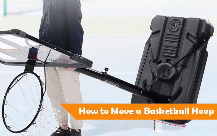 How To Move a Basketball Hoop Filled With Sand (or Water)
